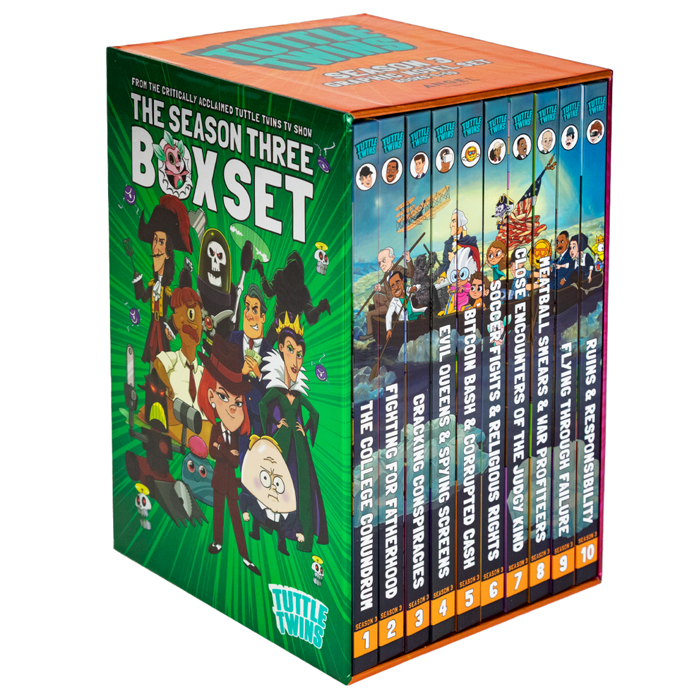 Season 3 Graphic Novels Box Set – The Tuttle Twins
