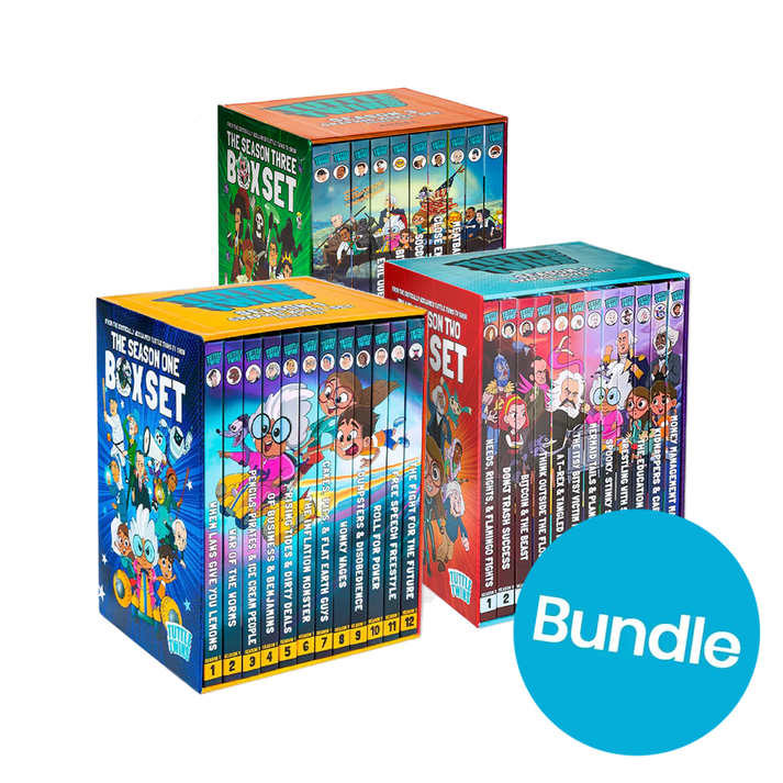 Seasons 1-3 Graphic Novels Box Set – The Tuttle Twins